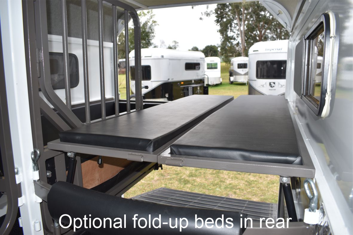 2HSL EXT WARMBLOOD CAMPER - Imperial Horse Floats